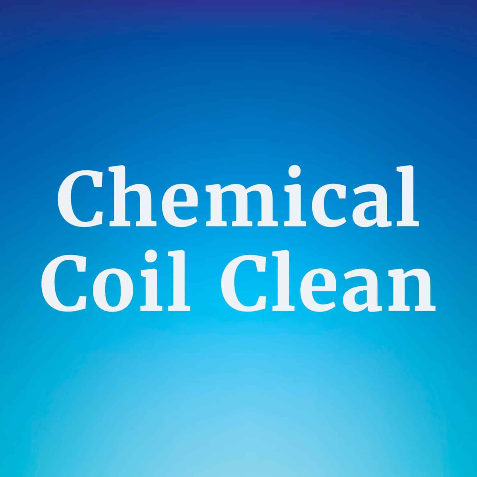 Planned Maintenance for Chemical Coil Cleaning - W.G. Speeks